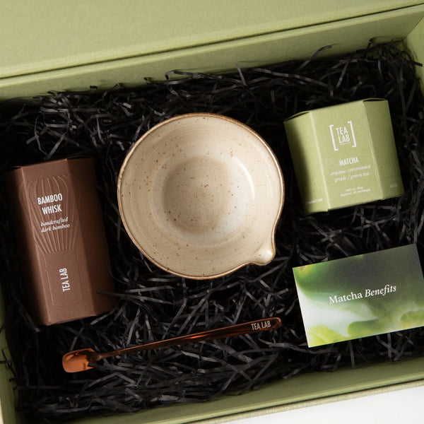 Ceremonial Matcha Gift Set | Handmade Ceramic Bowl, Matcha Whisk, Scoop ...